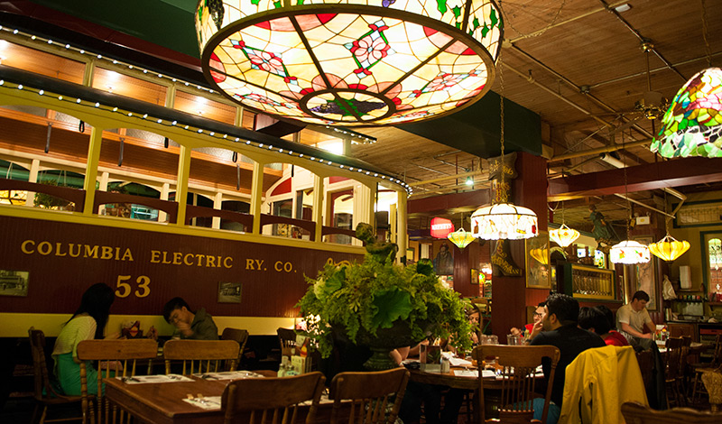 The Old Spaghetti Factory - Resa Tips Video Foto Reseskildring The Old ...